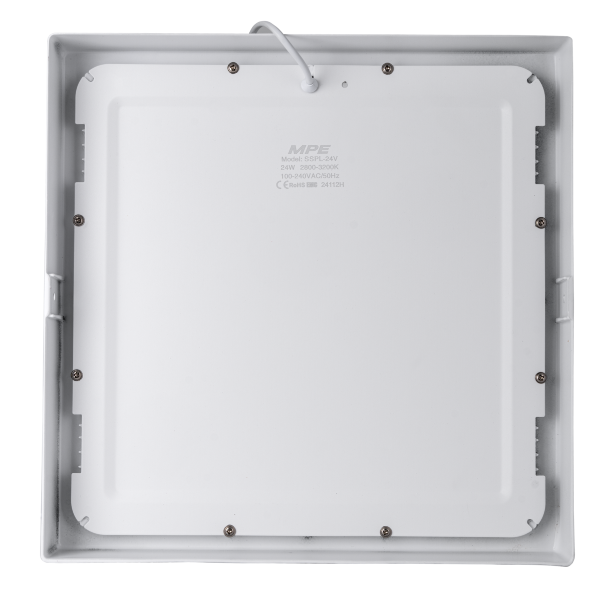 LED Panel ốp nổi nhôm, mặt vuông 24W ánh sáng vàng SSPL-24V - đèn led ...