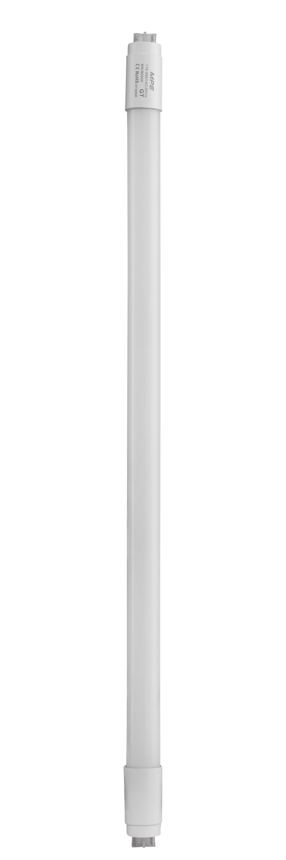 LED tube thuỷ tinh 0.6m 9W ánh sáng vàng GT-60V